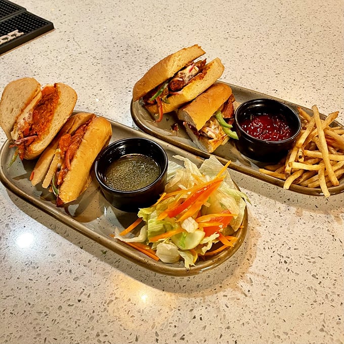 Lunch special that makes your coworkers jealous: butter chicken, seekh kebab, and pure happiness.