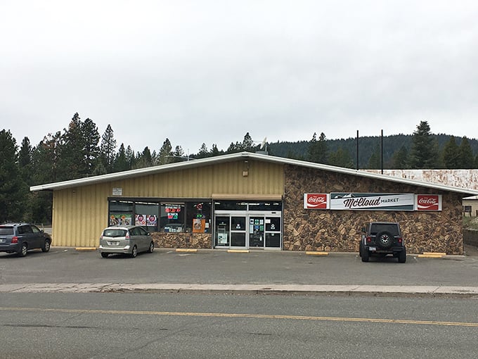 The McCloud Market might not win architectural awards, but locals know it's where you'll find everything from fishing tackle to that forgotten ingredient for tonight's cabin dinner.