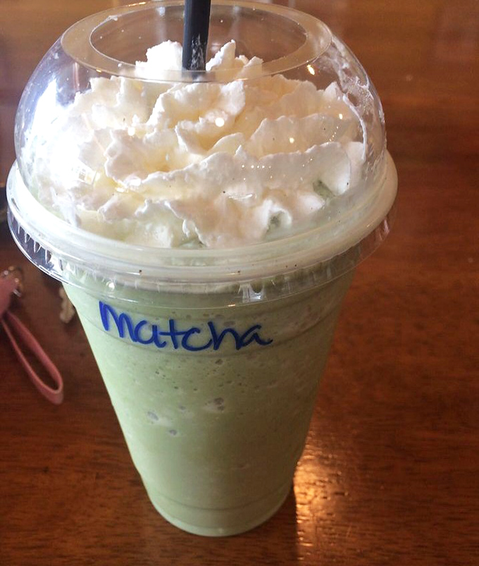 Their matcha shake brings all the folks to the yard &ndash; a creamy green oasis that somehow feels both indulgent and virtuous.