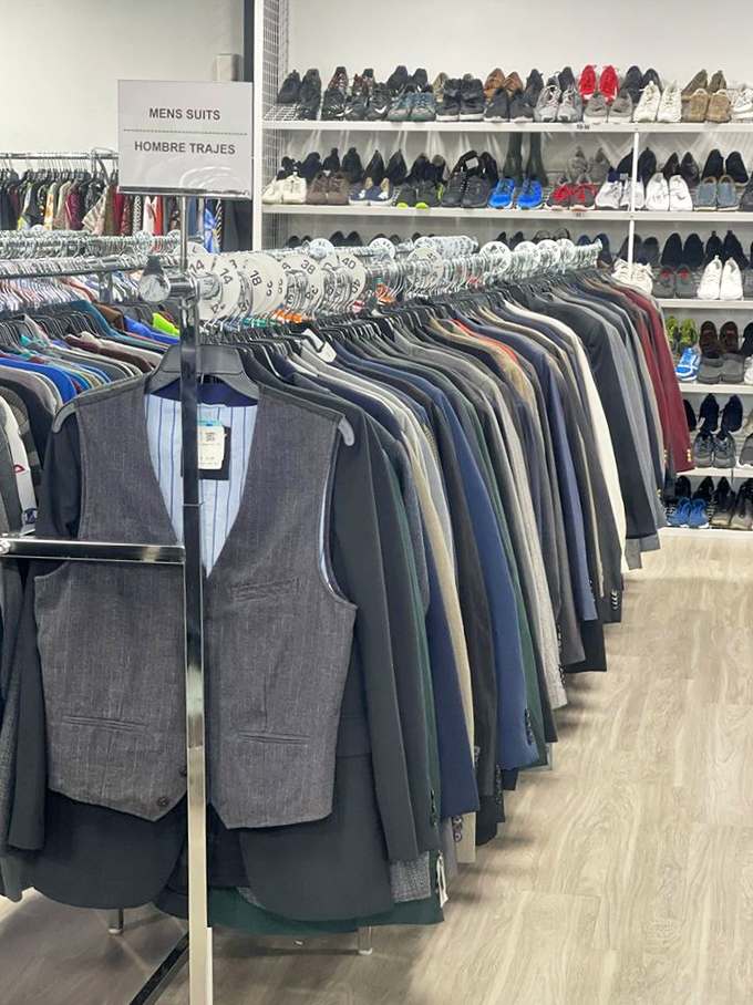 Suit yourself! The men's formal section offers everything from casual blazers to wedding-ready attire at prices that won't break the bank.