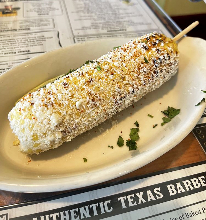 Mexican street corn &ndash; where elote gets dressed up for a night out with a dusting of cheese and spices that'll make your taste buds tango.