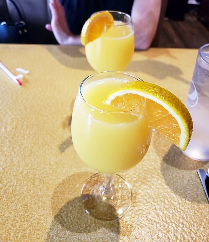 Mimosas: because sometimes orange juice needs to live its best life too. The perfect companion to any breakfast worth its salt.