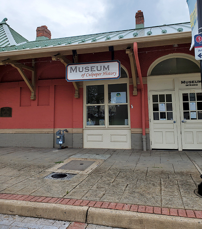 The Museum of Culpeper History's brick depot building proves that sometimes the container is as interesting as what's inside.