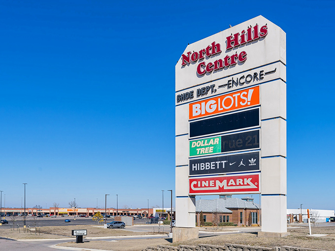 North Hills Shopping Center provides all the retail therapy you need without the traffic-induced rage of metropolitan malls.