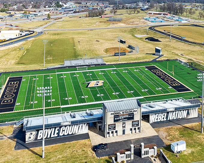 Boyle County's Rebel Stadium isn't just Friday night lights&mdash;it's where community pride meets small-town tradition under Kentucky's expansive sky.