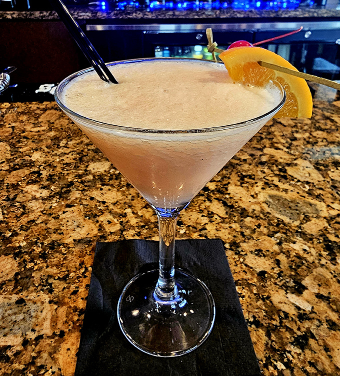 This Orange Creamsicle Martini brings playground nostalgia and grown-up sophistication together in one gloriously photogenic glass.