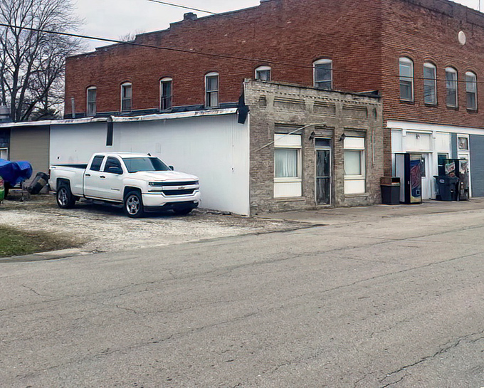 Historic buildings like this tell stories of Orestes' past, when fraternal organizations and community groups formed the social backbone of small towns.