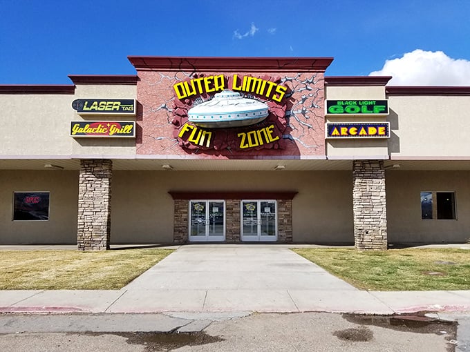 Outer Limits Fun Zone &ndash; where grandparents earn cool points by challenging grandkids to laser tag and arcade games. Spoiler alert: they'll still let you win.