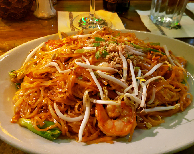 This isn't just Pad Thai&mdash;it's a noodle masterpiece where bean sprouts add the perfect fresh crunch to each bite.