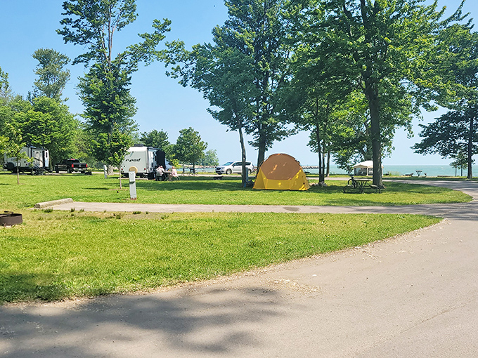 Waterfront real estate that puts Beverly Hills to shame. These campsites offer million-dollar views at a fraction of the price.