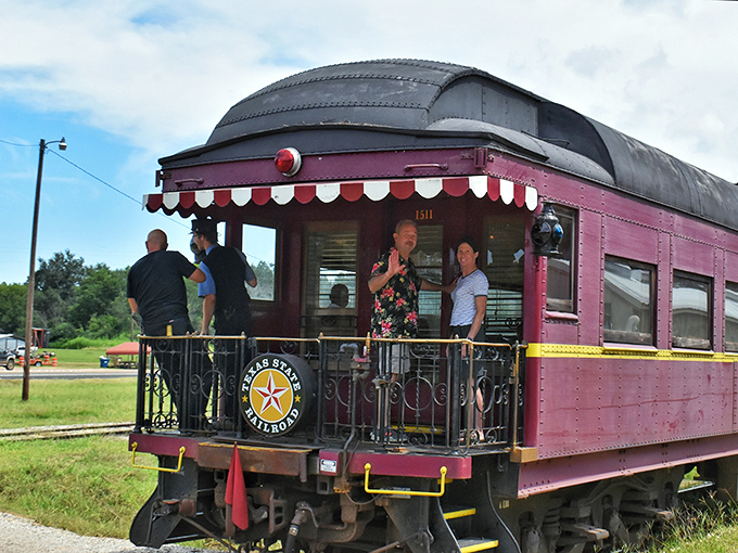The observation deck isn't just a place to stand—it's front-row seating to the greatest show in Texas: the unfolding natural landscape.