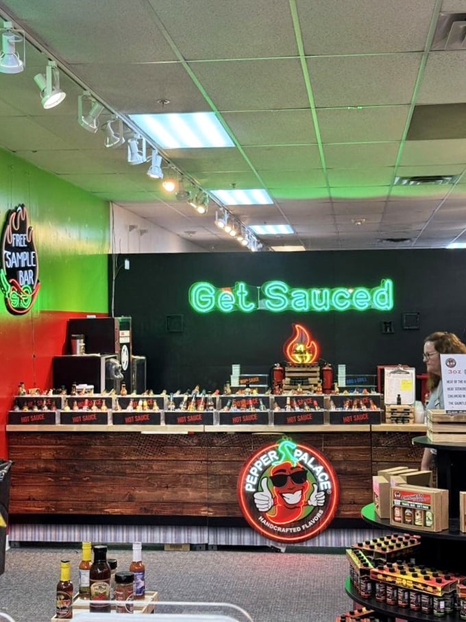 "Get Sauced" indeed! Pepper Palace offers taste bud adventures for the culinary daredevil in all of us. Your buffalo wings will never be boring again.