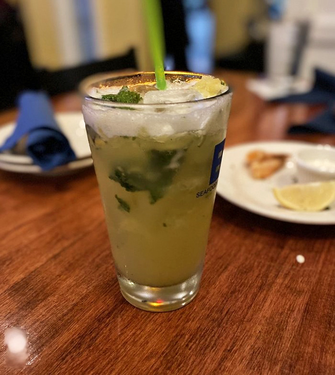 This isn't just a mojito &ndash; it's summer in a glass, with enough mint to make your breath fresher than a tide pool.
