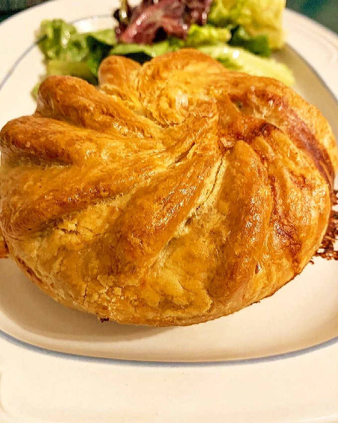 Golden, flaky pastry that whispers with butter&mdash;this pot pie isn't just comfort food, it's a warm embrace.