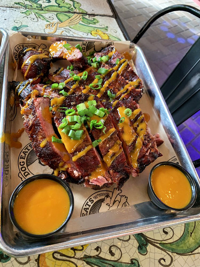 These ribs aren't just smoked&mdash;they're pampered, dressed in sauce, and presented like the barbecue royalty they truly are.