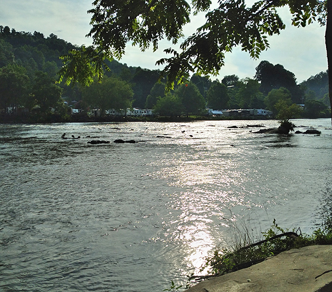 Riverfront Park offers the kind of tranquility that expensive meditation apps try to replicate but can't quite capture.