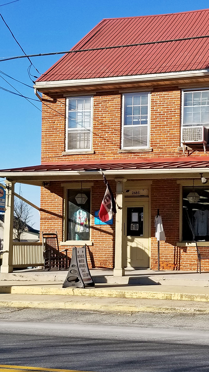 A brick building that whispers stories of generations past while still serving the present beautifully.