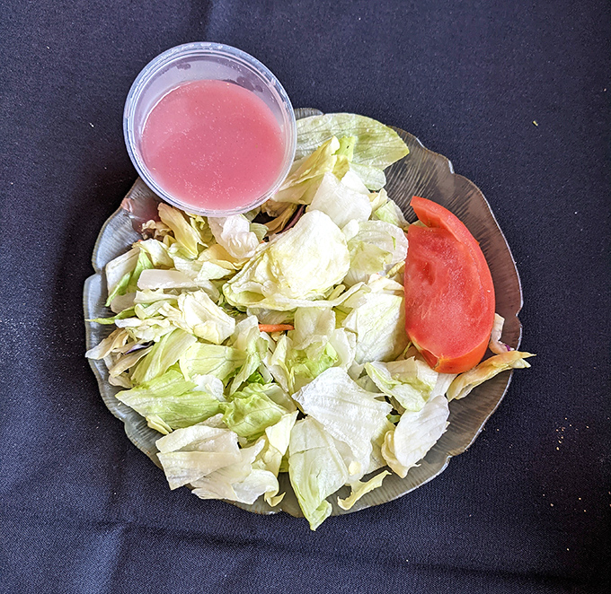 A salad that knows its role in the steakhouse experience&mdash;humble yet necessary, like the opening act for a legendary rock band.