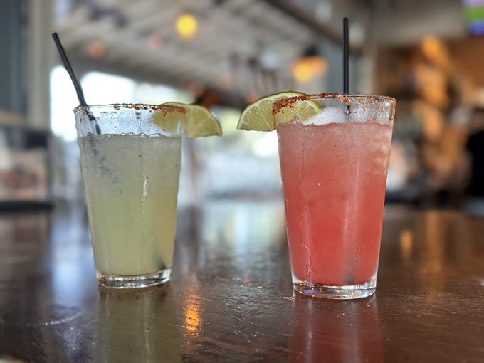 When life gives you limes, rim a glass with salt and make margaritas&mdash;the perfect cool companion to hot barbecue.