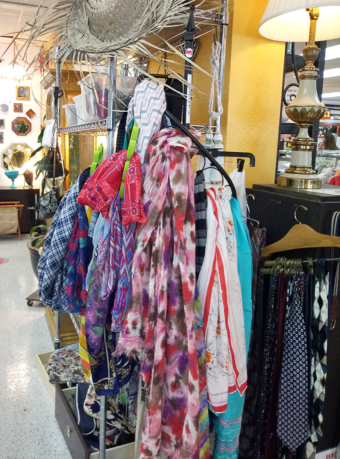 The scarf collection: where tie-dye meets plaid in perfect harmony. Add instant personality to any outfit for less than a fancy coffee.