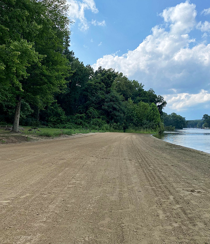 Beach day simplicity at its finest. No crowds, no vendors, no problem&mdash;just you, sand, and water that doesn't come with a resort fee.