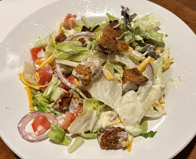 A fresh side salad that doesn't feel like punishment&mdash;the perfect counterpoint to all that glorious meat.