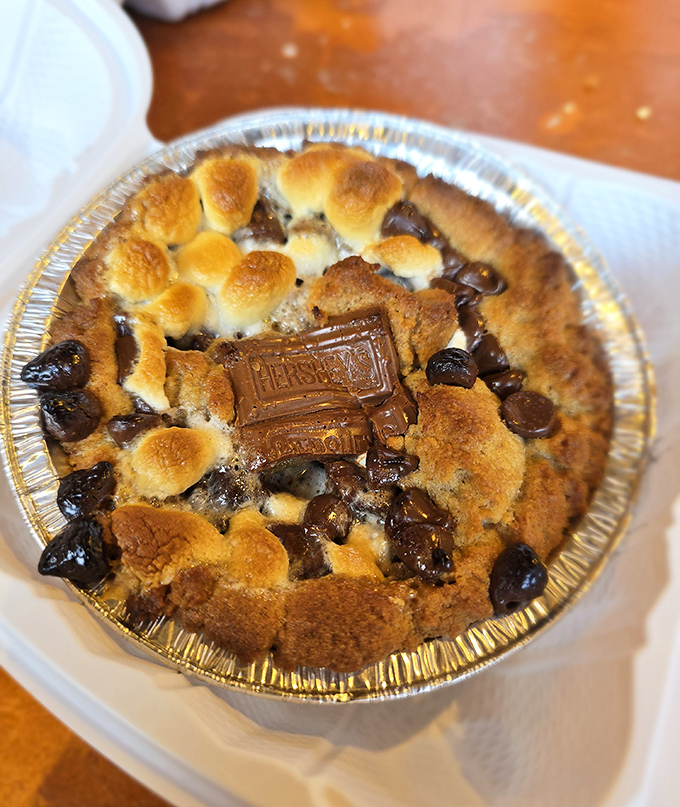 That s'mores cookie finale &ndash; because even your sweet tooth deserves a standing ovation after all that meat.