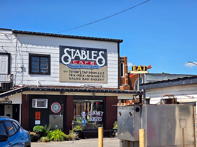 Stables Cafe serves up comfort food in portions that would make your grandmother nod with approval and ask for seconds.