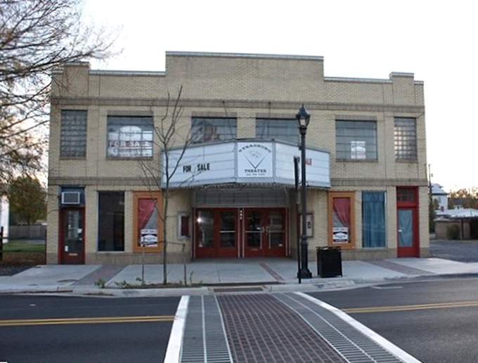 The Strasburg Theater stands as a time capsule from Hollywood's golden age, when silver screen magic transformed small-town Saturday nights.