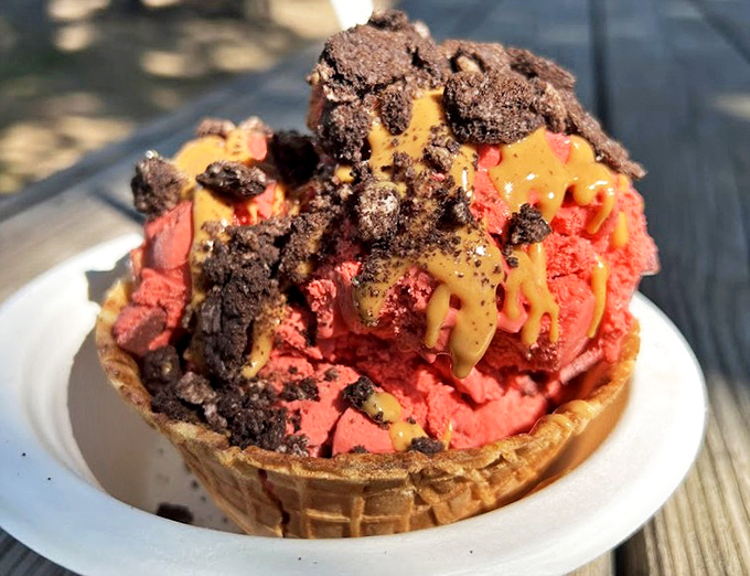 Grilled cheese gets a gourmet upgrade when farm-fresh ingredients meet skilled hands. Comfort food that hugs your soul from the inside.