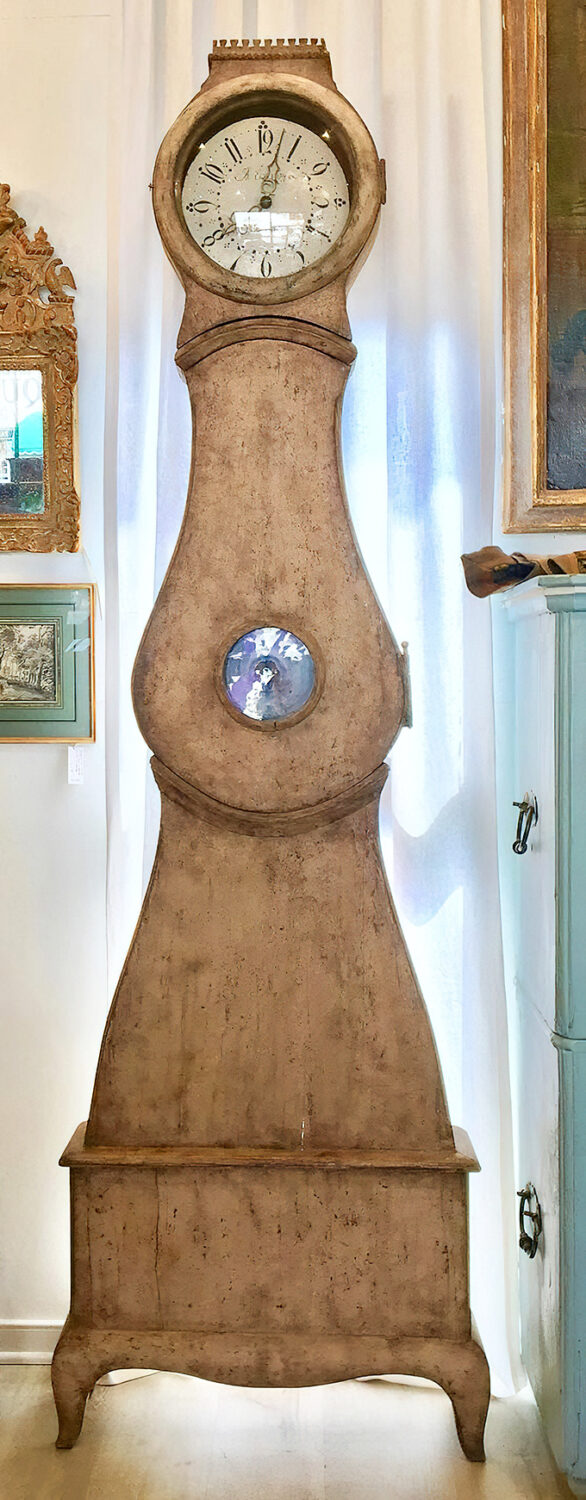 A Swedish Mora clock that's seen more history than your high school textbook&mdash;and looks infinitely more elegant.