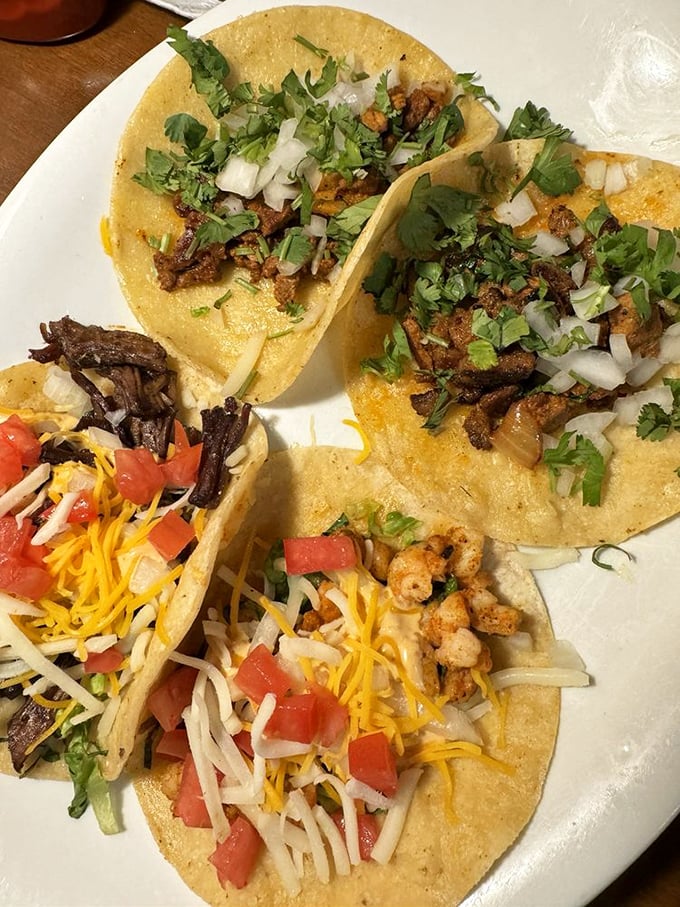 Taco Tuesday? More like Taco Everyday! These street-style beauties showcase the kitchen's versatility – from breakfast champions to Mexican food maestros in one menu.