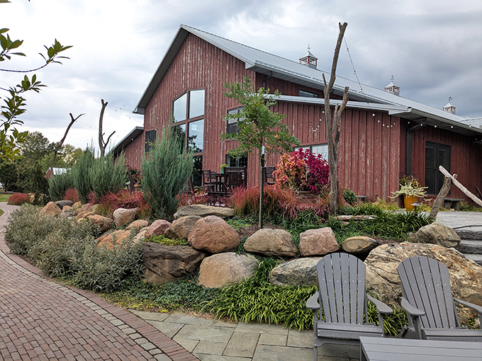 The Barn at Hornbaker Gardens isn't just a building&mdash;it's a rustic cathedral celebrating the marriage of architecture and landscape design in spectacular fashion.