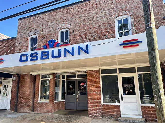 The Osbunn's retro signage promises the kind of local experience that makes travel worthwhile&mdash;where the food comes with a side of community history.