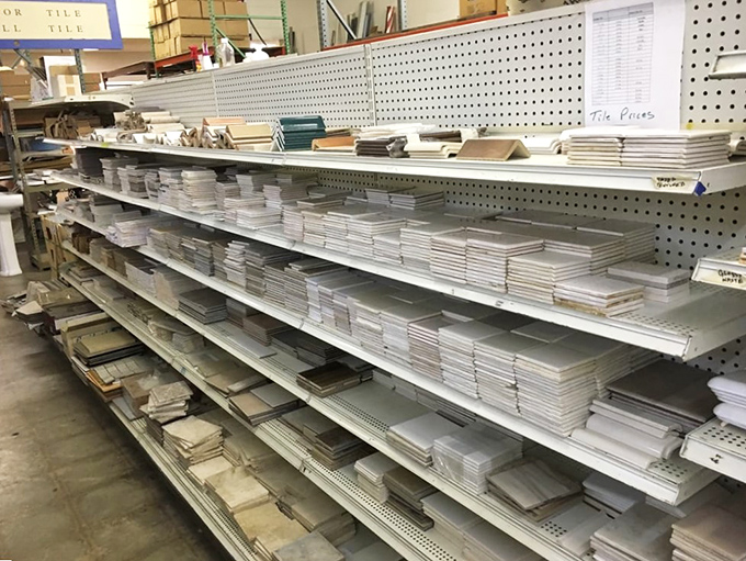 Tile paradise for DIY dreamers! Enough options to make your bathroom renovation actually affordable instead of just another Pinterest fantasy board.