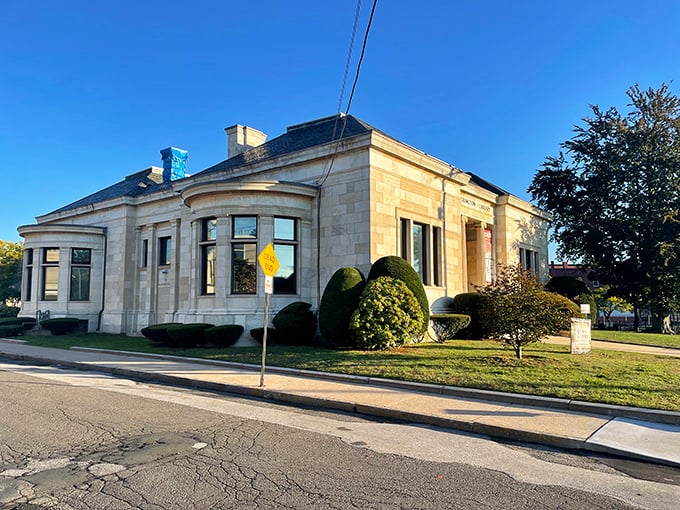 Torrington's stately library building offers free entertainment and air conditioning&mdash;two essentials for retirees who appreciate both literature and reasonable utility bills.