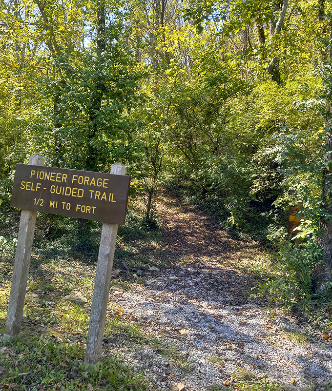 "Pioneer Forage Trail" promises a half-mile journey through history. Your ancestors called this "Tuesday"&mdash;you'll call it an Instagram opportunity.