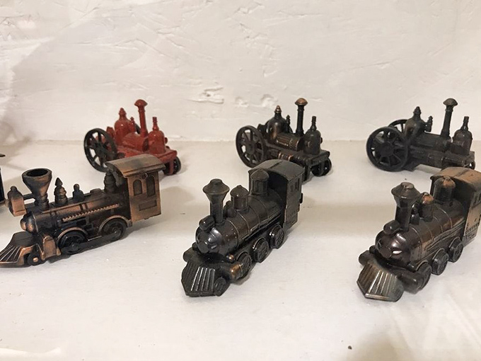 All aboard the nostalgia express! These meticulously crafted locomotive sharpeners transport you back to the golden age of rail travel.