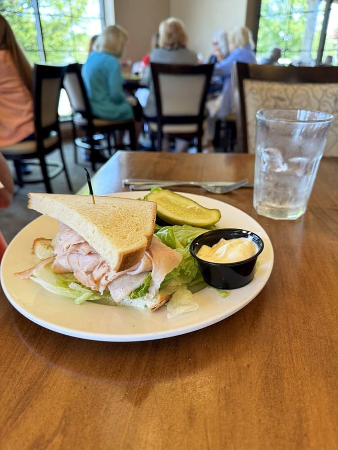 Simple pleasures done right. This turkey sandwich isn't trying to impress anyone, yet somehow impresses everyone who tastes it.
