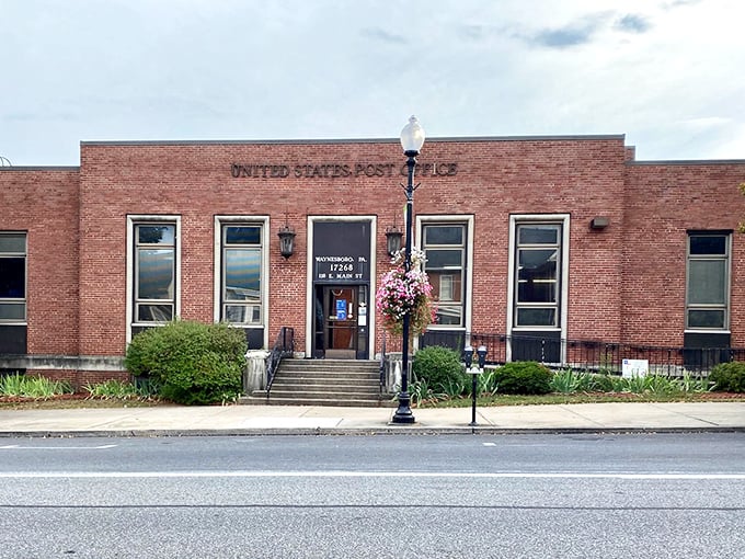 Even Waynesboro's post office has character&mdash;a sturdy brick building adorned with flowering baskets that makes sending mail feel like a nostalgic pleasure.