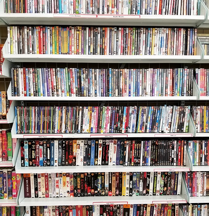 A cinephile's paradise of forgotten films and TV series. Build your personal movie collection without the streaming subscription fees.