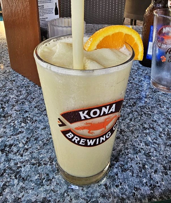 A frosty tropical drink that proves paradise doesn't always require rum&mdash;though I wouldn't complain if it decided to crash the party.