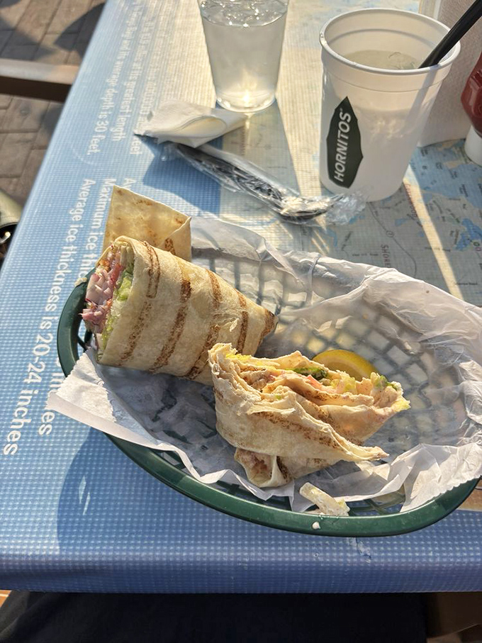 The walleye wrap: proof that Minnesota's favorite fish can dress casual and still be the most impressive item at the table.