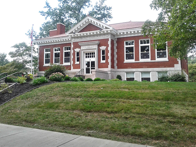 This charming brick library building reminds us that before Google, we had librarians&mdash;the original search engines with better recommendations and no pop-up ads.