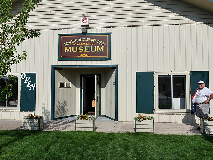 The Weed Historic Lumber Town Museum preserves the story of the town's timber roots. Small building, big history &ndash; the perfect rainy day activity.