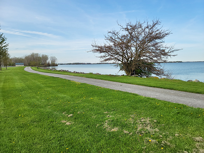 Winter transforms Grand Lake's shoreline into a postcard that doesn't cost $5.99 at the gift shop. Even the rocks look cozy under their snow blankets.