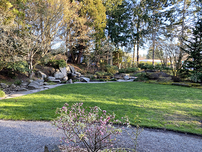 Yashiro Japanese Garden offers a tranquil escape where carefully placed rocks and thoughtful plantings create the perfect setting for contemplating life's big questions&mdash;or just your lunch options.