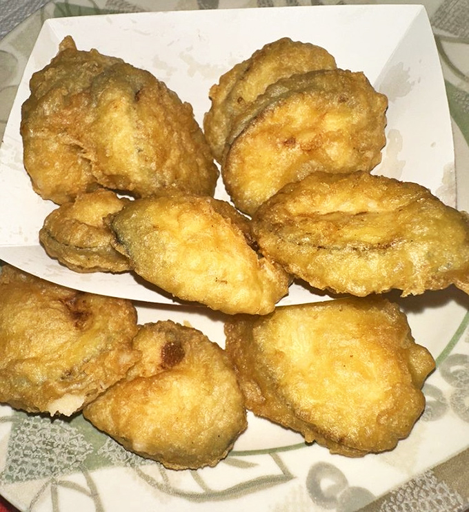 Fried zucchini &ndash; because sometimes vegetables need to live a little too. These golden-battered beauties make eating your greens downright rebellious.