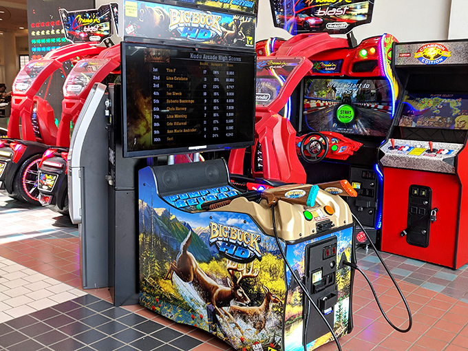 Gaming arcades: where parents' wallets go to die and kids experience the fleeting joy of thinking they might actually win that impossible claw machine prize.