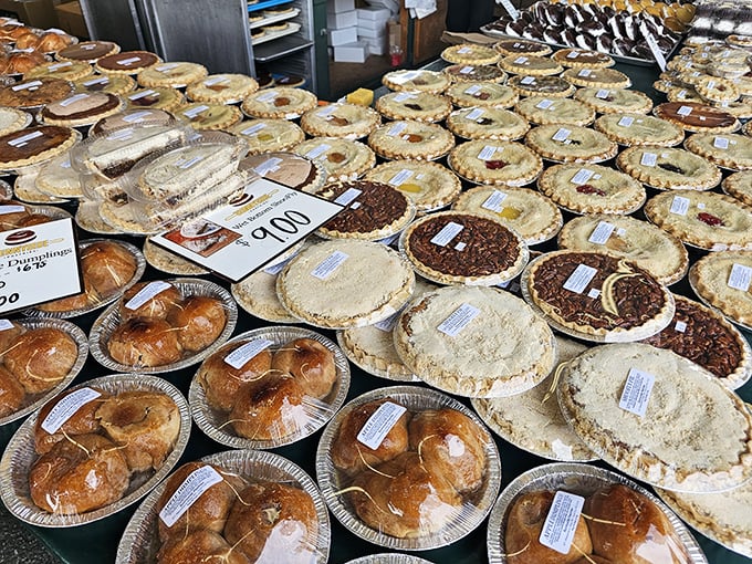Pie paradise&mdash;where apple, shoofly, and cherry creations sit shoulder-to-shoulder like delicious vinyl records in a dessert lover's collection.